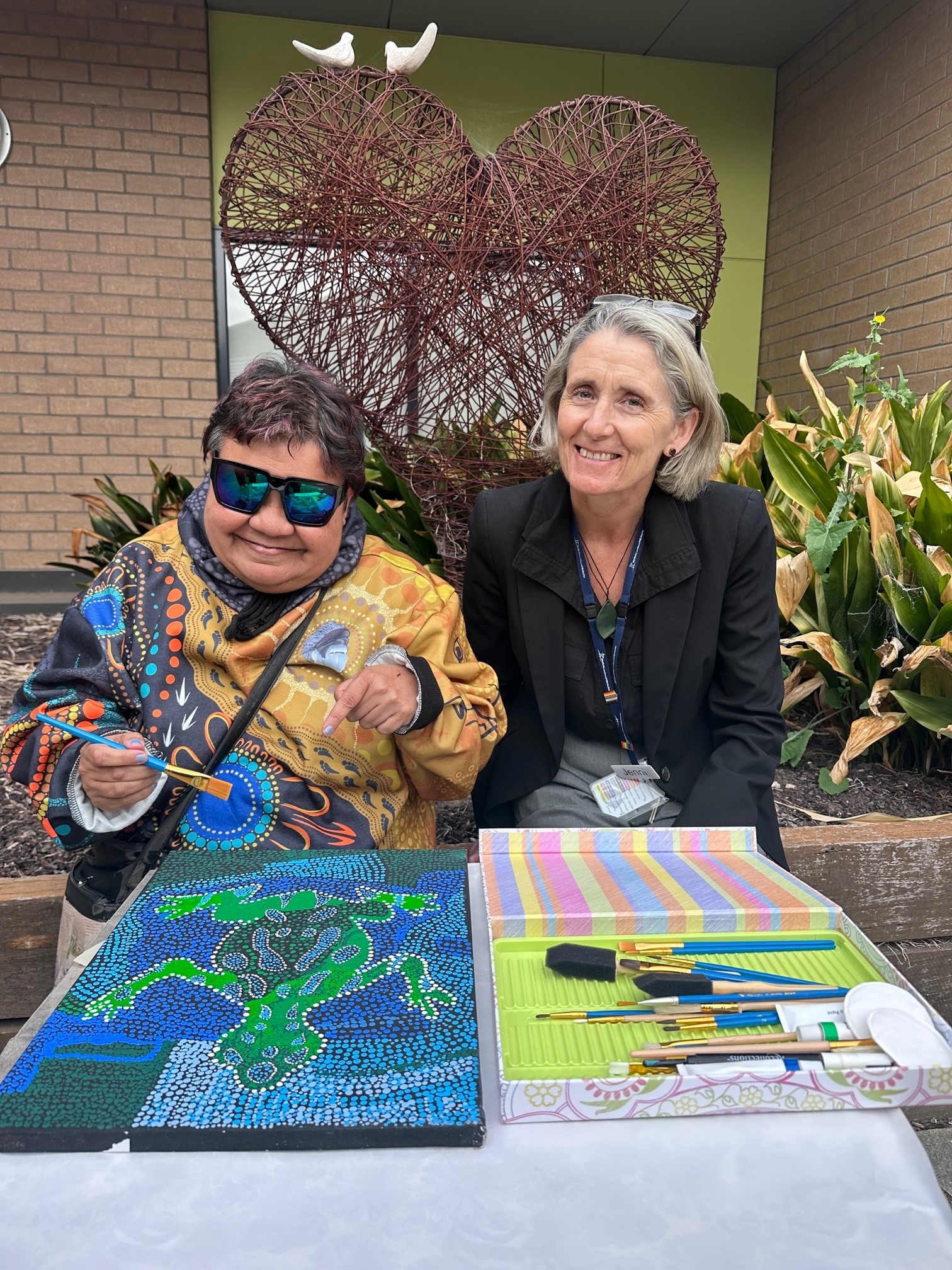 Fostering connection through art - Rural Northwest Health